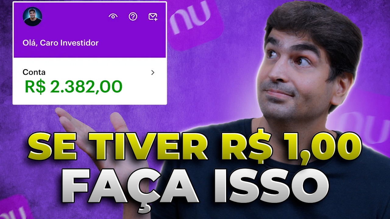 FAÇA 1 REAL VIRAR 2.382 REAIS EM 12 MESES! - YouTube