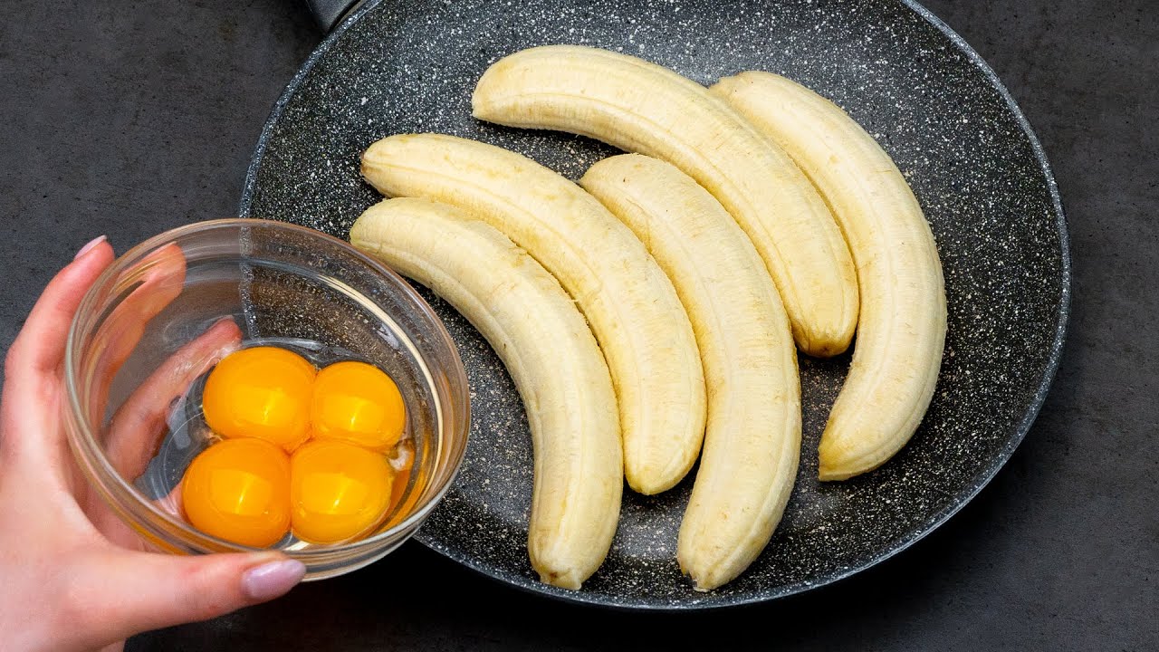 Смешайте бананы с яйцами и вы скажете мне спасибо за этот рецепт
