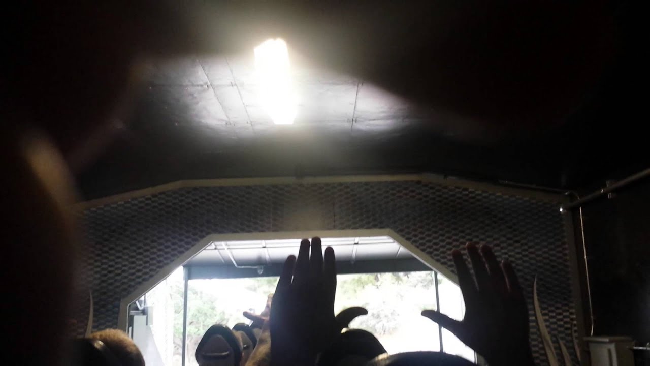 Full throttle Roller Coaster Six Flags Magic Mountain - YouTube