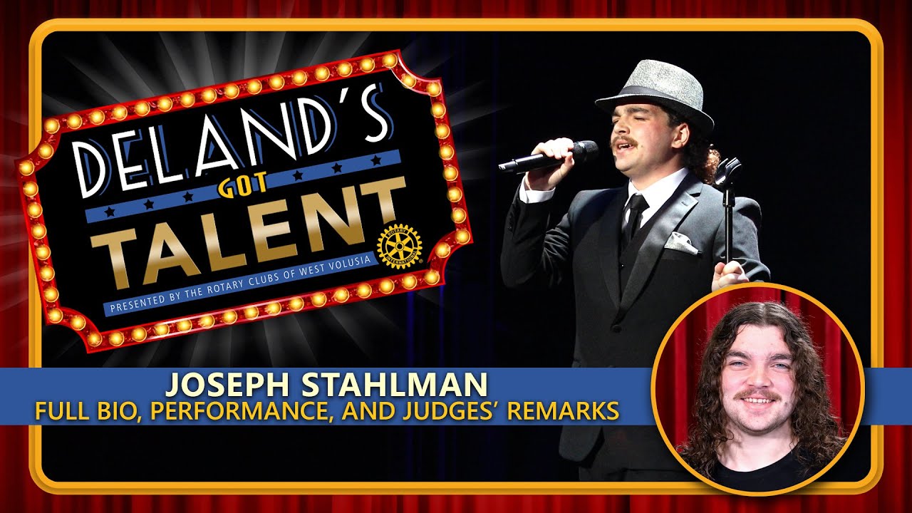 Joseph Stahlman – “New York, New York” (Frank Sinatra Cover) | DeLand’s ...