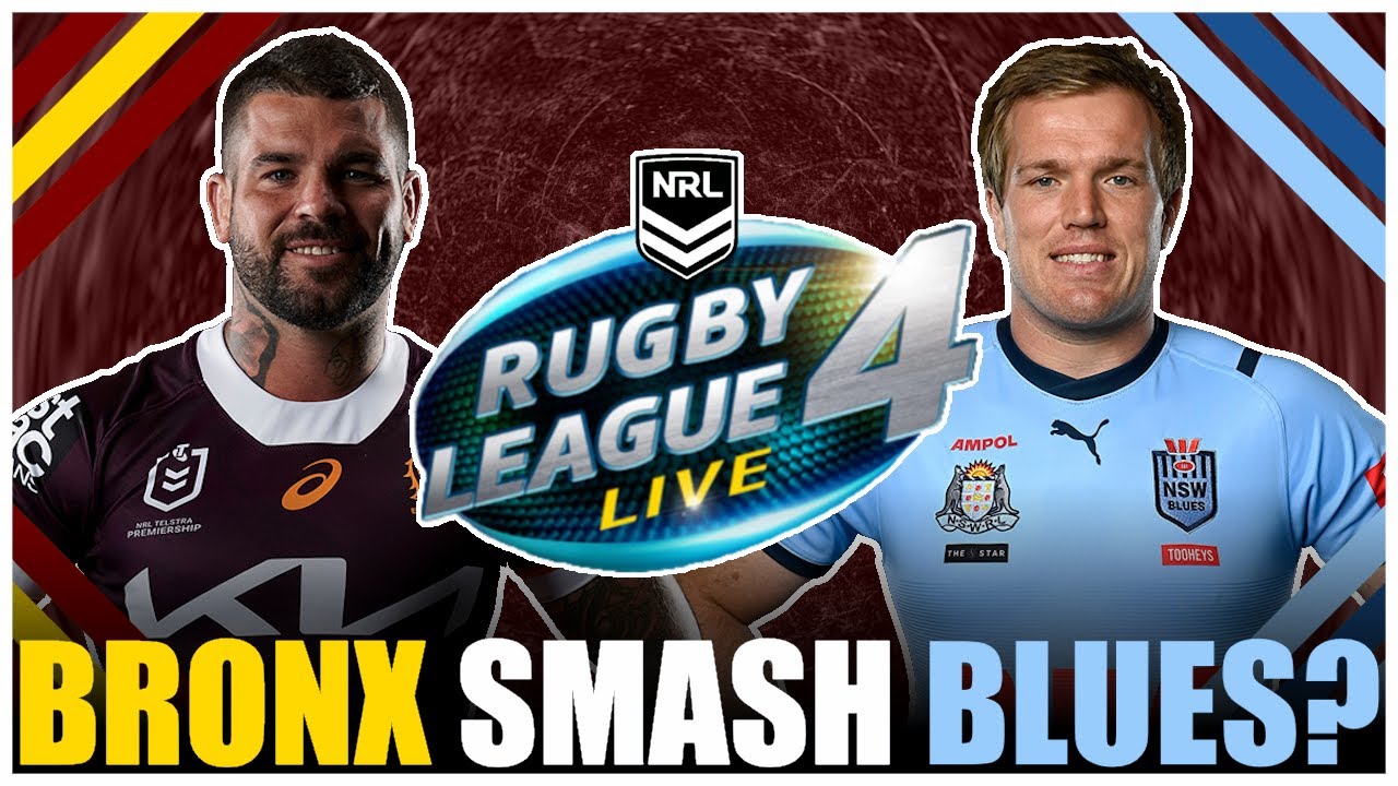 NSW Blues SMASHED By The Brisbane Broncos On RLL4 | State of Origin ...