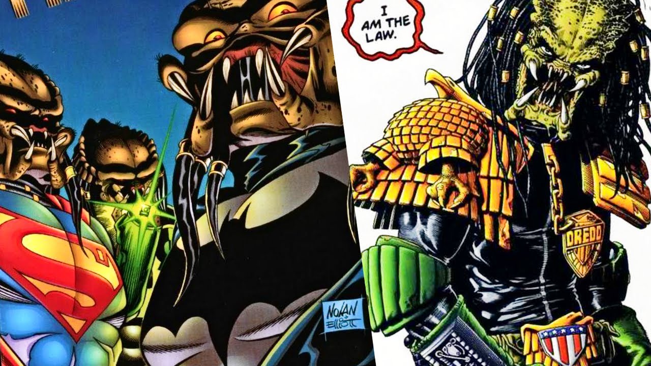 10 Genius But Brutal Predator Crossovers With Different Universes ...