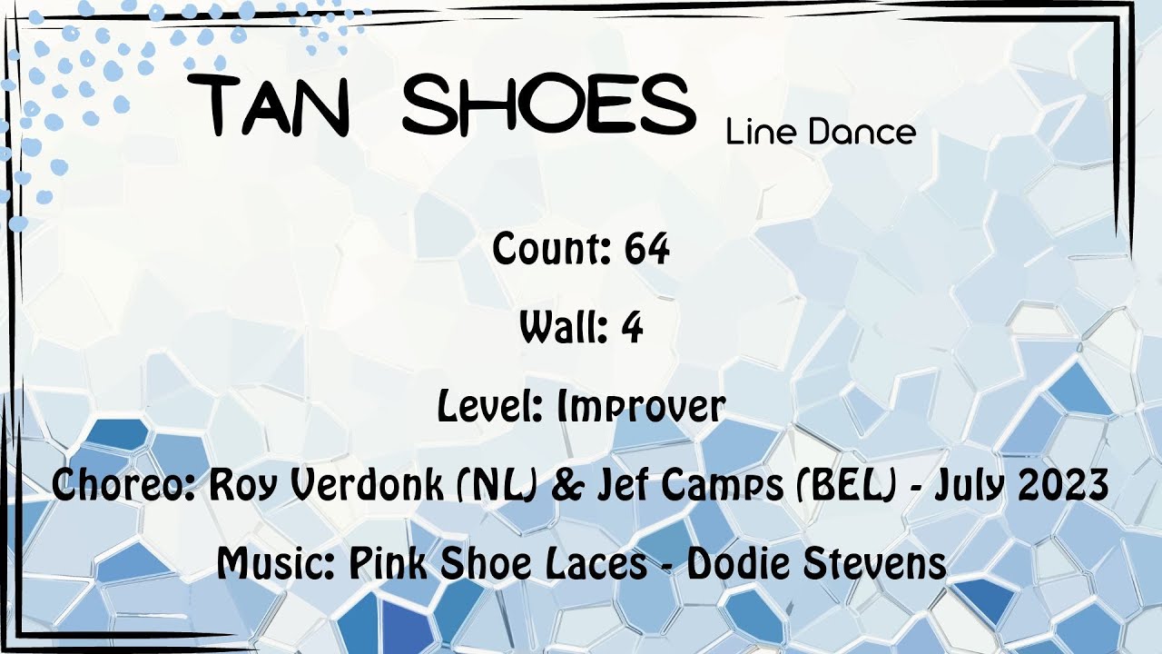 Tan Shoes - Line Dance | Choreo: Roy Verdonk (NL) & Jef Camps (BEL ...
