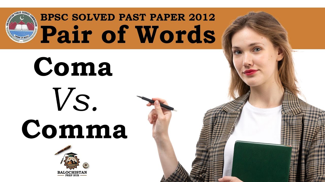How to solve bpsc past papers? | Pair of Words Section 03 | coma vs ...