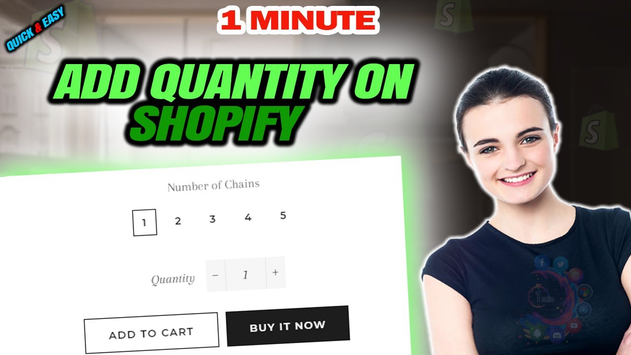 How to add quantity on shopify 2025 (Quick & Easy) - YouTube