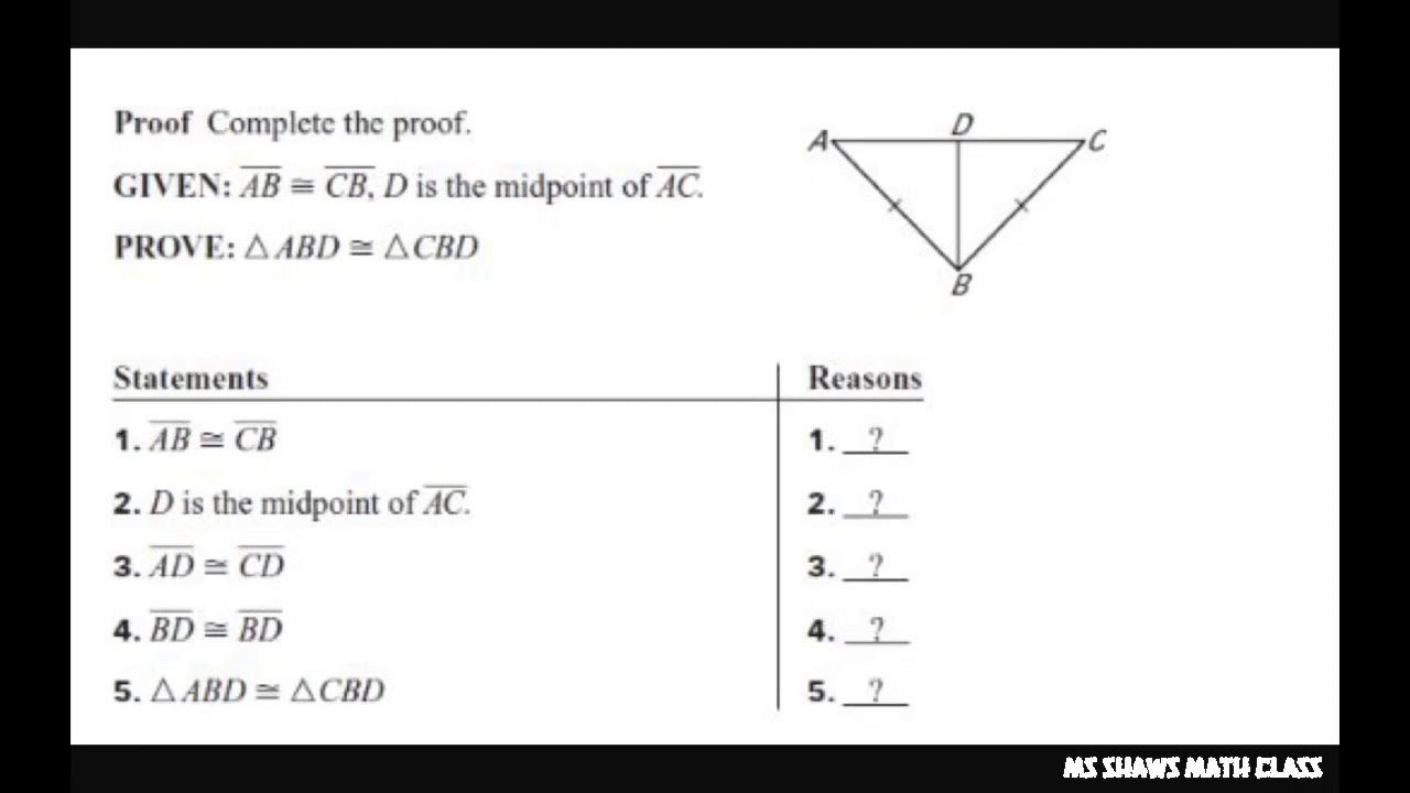 Complete Two Column Proof To Prove Triangle Congruency SAS Congruence complete-two-column-proof-to-prove-triangle-congruency-sas-congruence