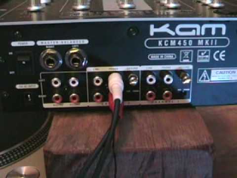 New DJ?, where to plug the vinyl turn table into a mixer - YouTube