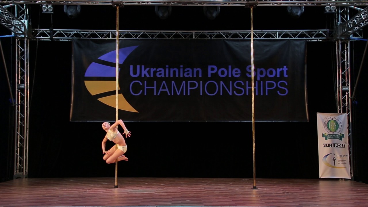 UKRAINIAN POLE SPORT CHAMPIONSHIPS 2017 Stolyarchuk Ekatherine - YouTube