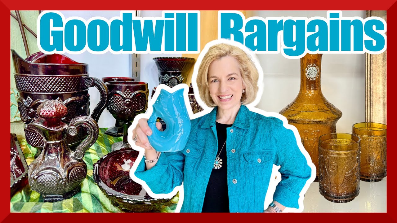 Goodwill best bargains! Vintage glass, jewelry, collectibles, decor ...