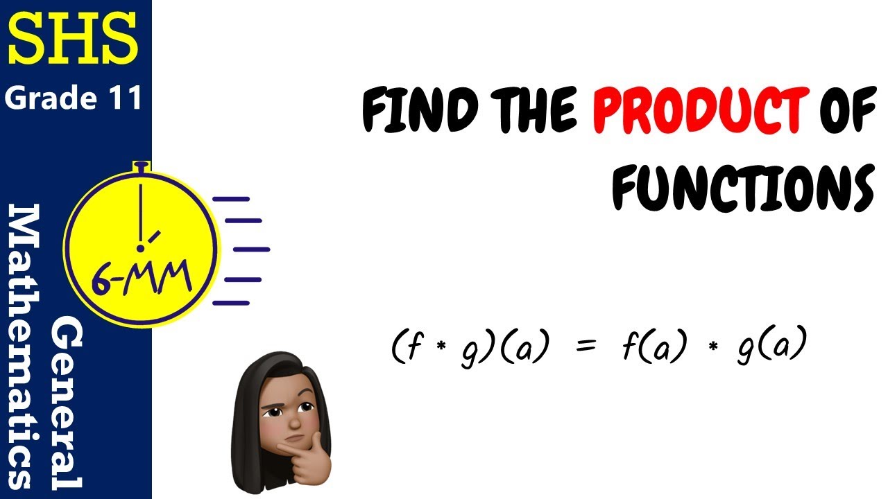 Product of Functions | General Mathematics (TAGALOG) - YouTube