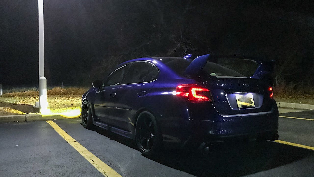 Subaru STI night walk around part 2 - YouTube