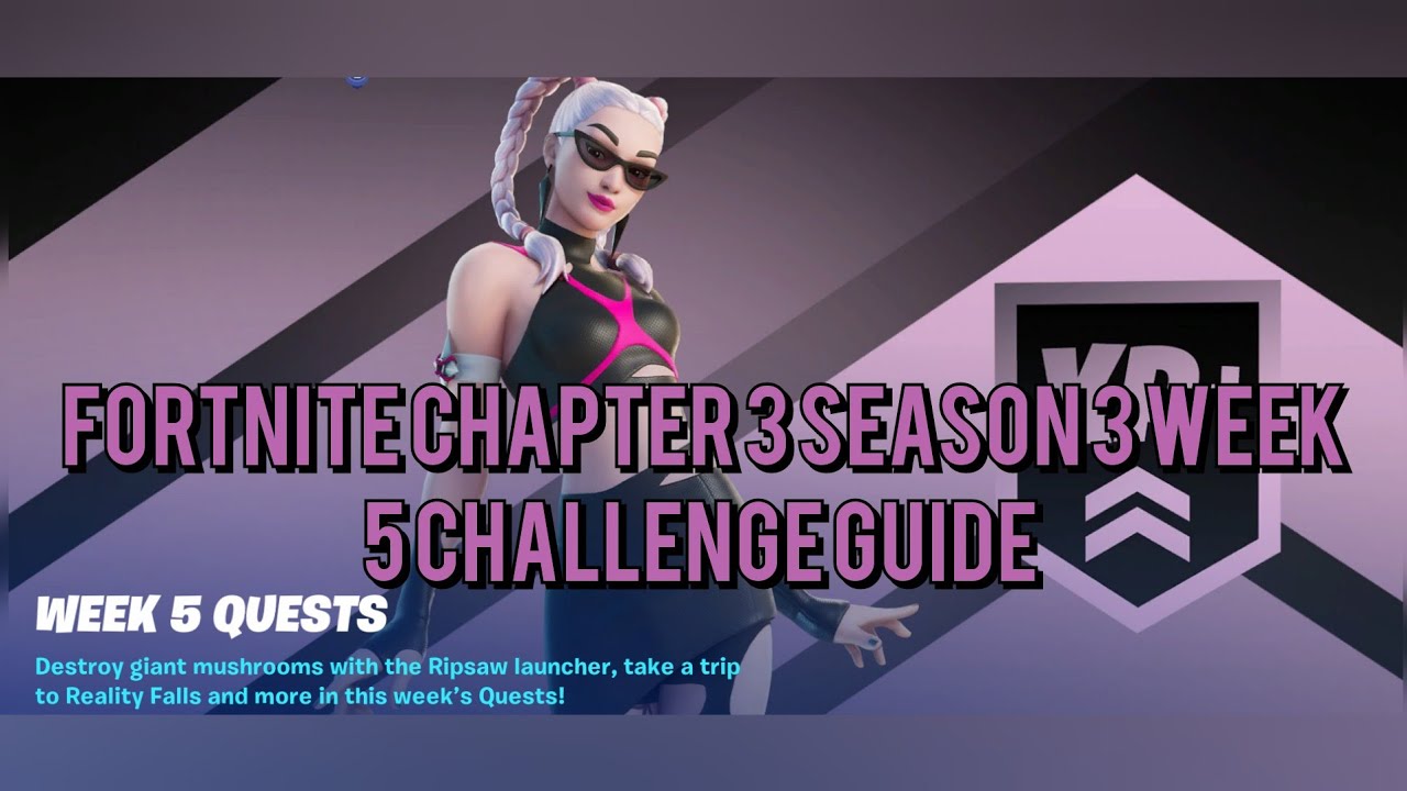 Fortnite Chapter 3 Season 3 Week 5 Challenge Guide - YouTube