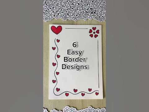6 Easy front page design for school projects and idea note journals ...