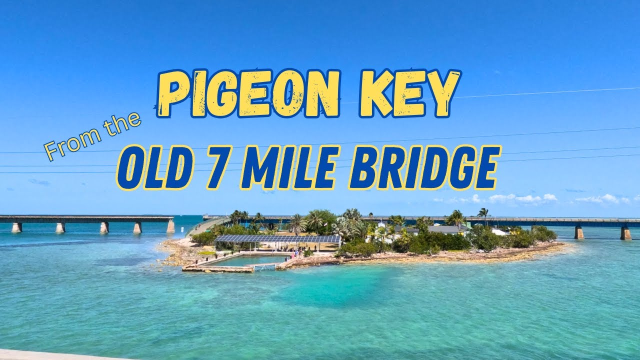 Old 7 Mile Bridge to Pigeon Key Island Trail - Florida Keys - YouTube