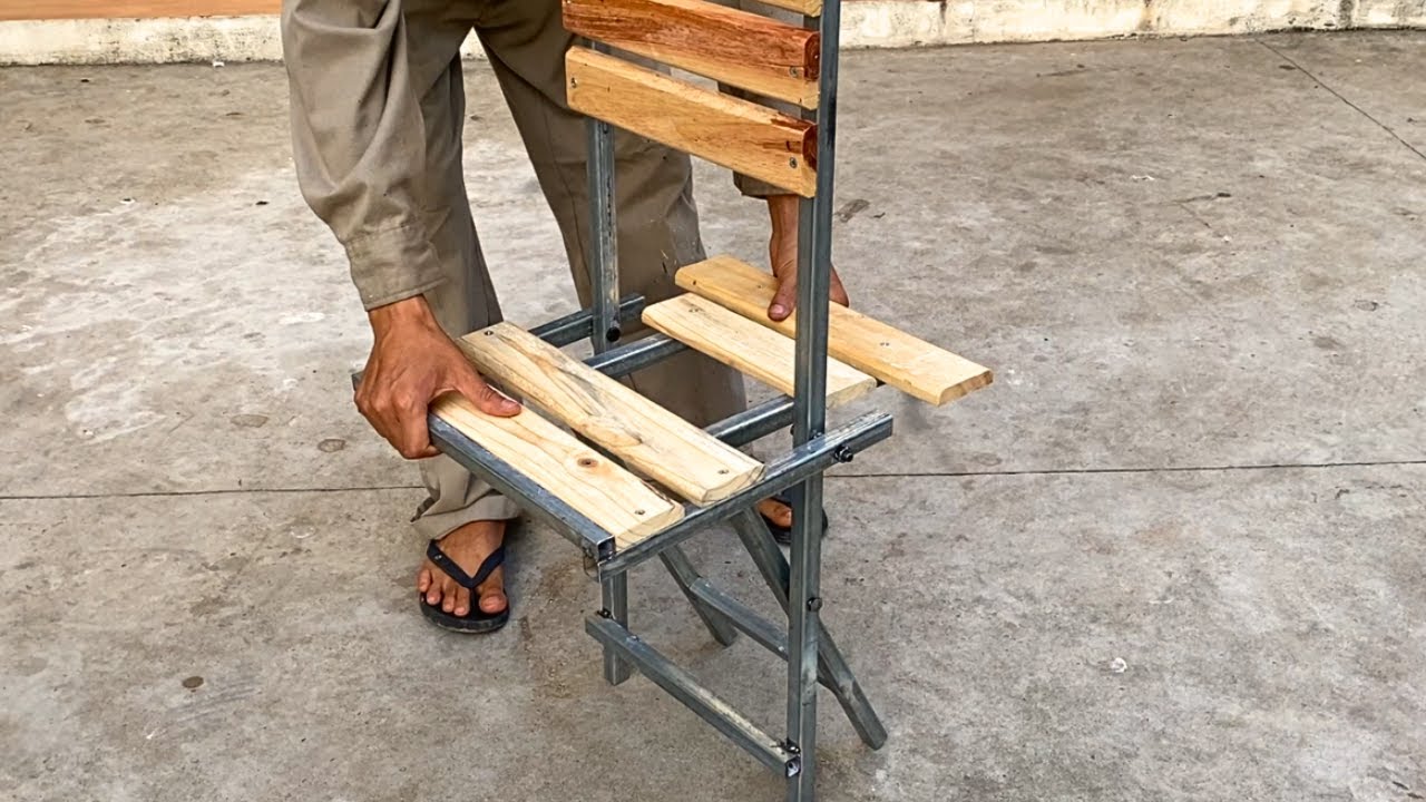 DIY-Millions Of People Don't Know How To Make This Smart Folding Chair ...
