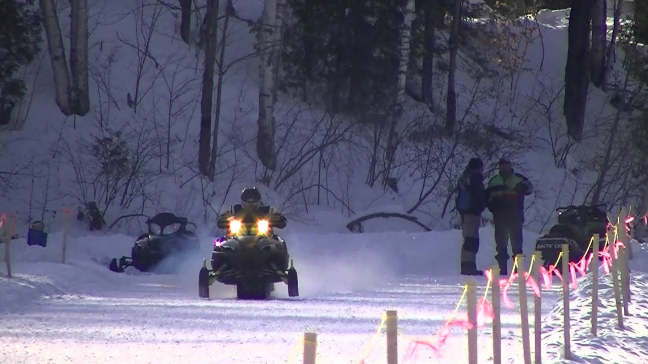 burn snowmobile tuning 410 - YouTube