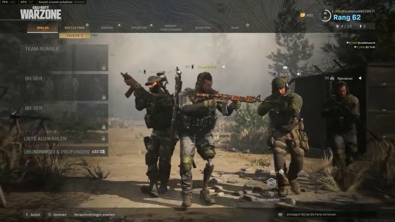 OG+ Gang Warzone Comeback - YouTube