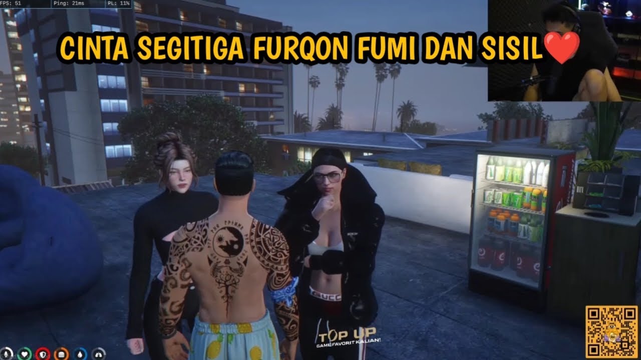 CINTA SEGITIGA FURQON , FUMI DAN SISIL MY LOVELY - YouTube