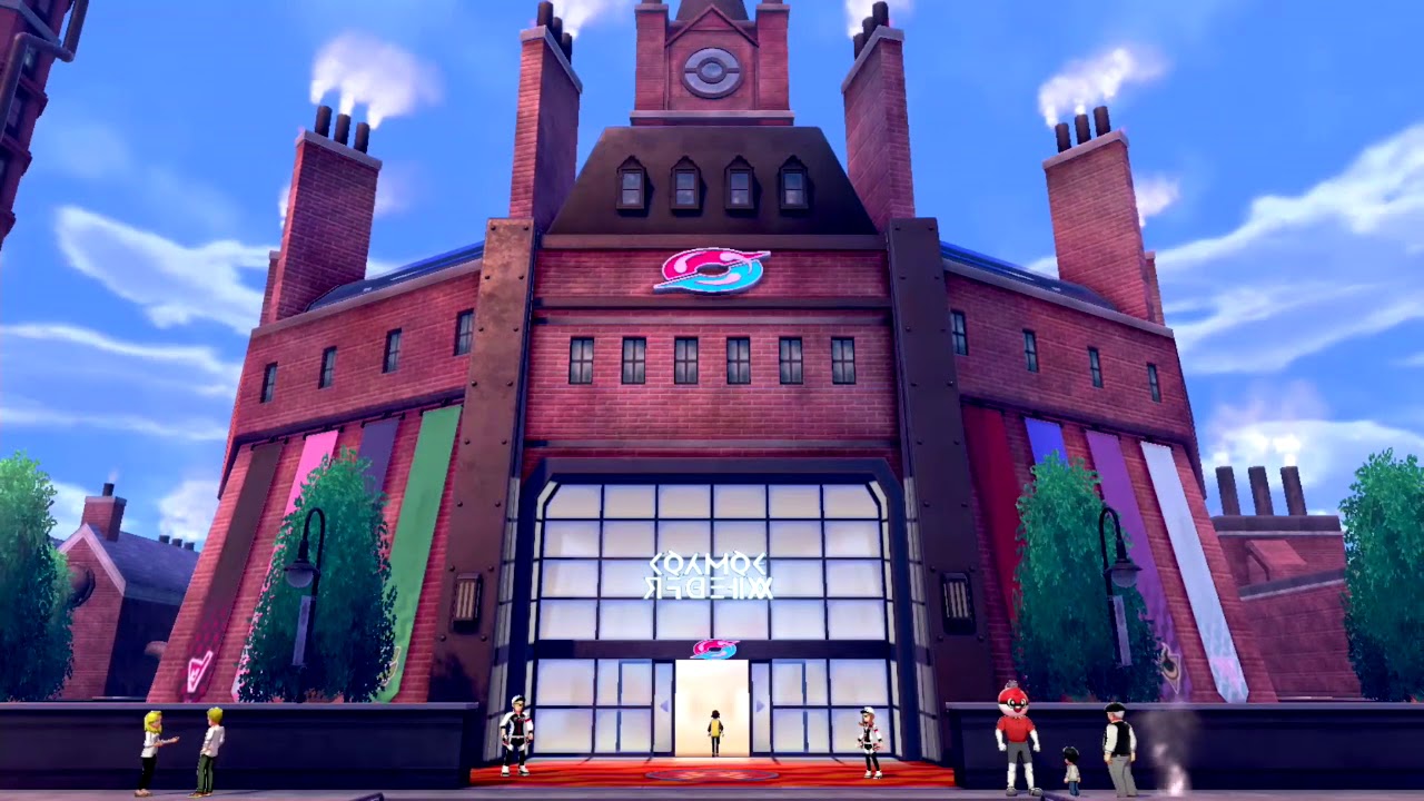 Lets Play Pokemon Shield Episode 10: The Fire Gym - YouTube