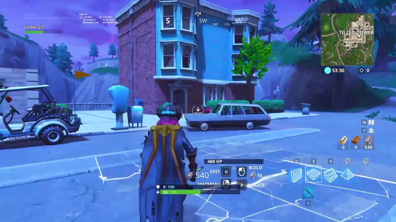 How to destroy buildings in Fortnite - YouTube