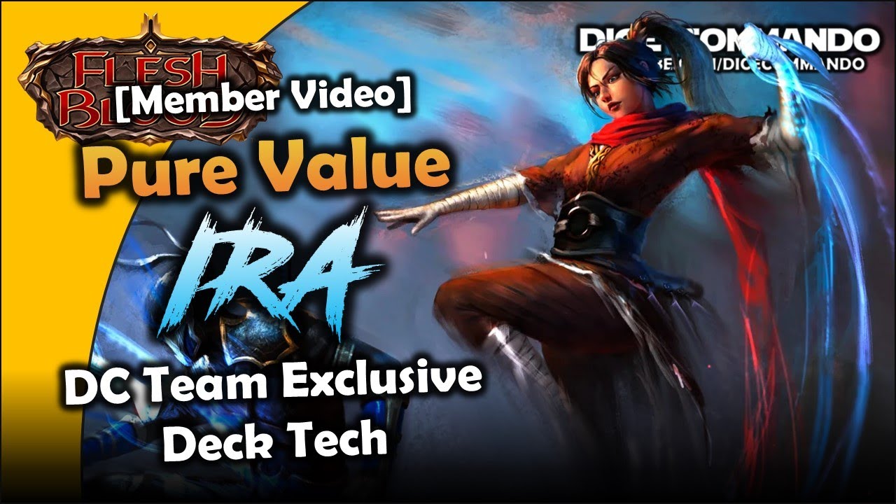 [Member Video] Pure Value Ira CC Deck Tech | Flesh and Blood - YouTube