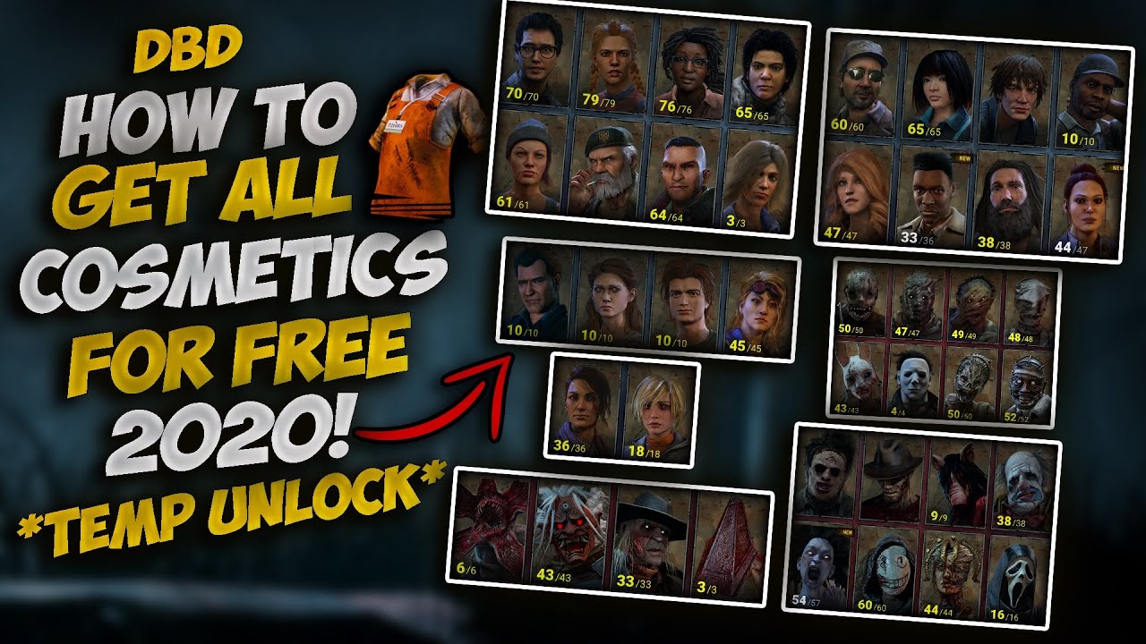 *FREE* DBD - How To Get All Cosmetics In STORE! (Dead by Daylight ...