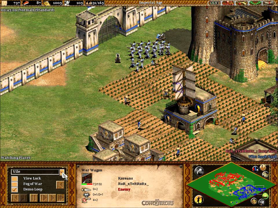 Age of Empires 2 Gameplay Commentary - 1v1 Arena (Part 2) - YouTube