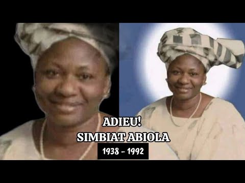 Iku Simbiat Abiola, aya MKO. ADIEU! - YouTube