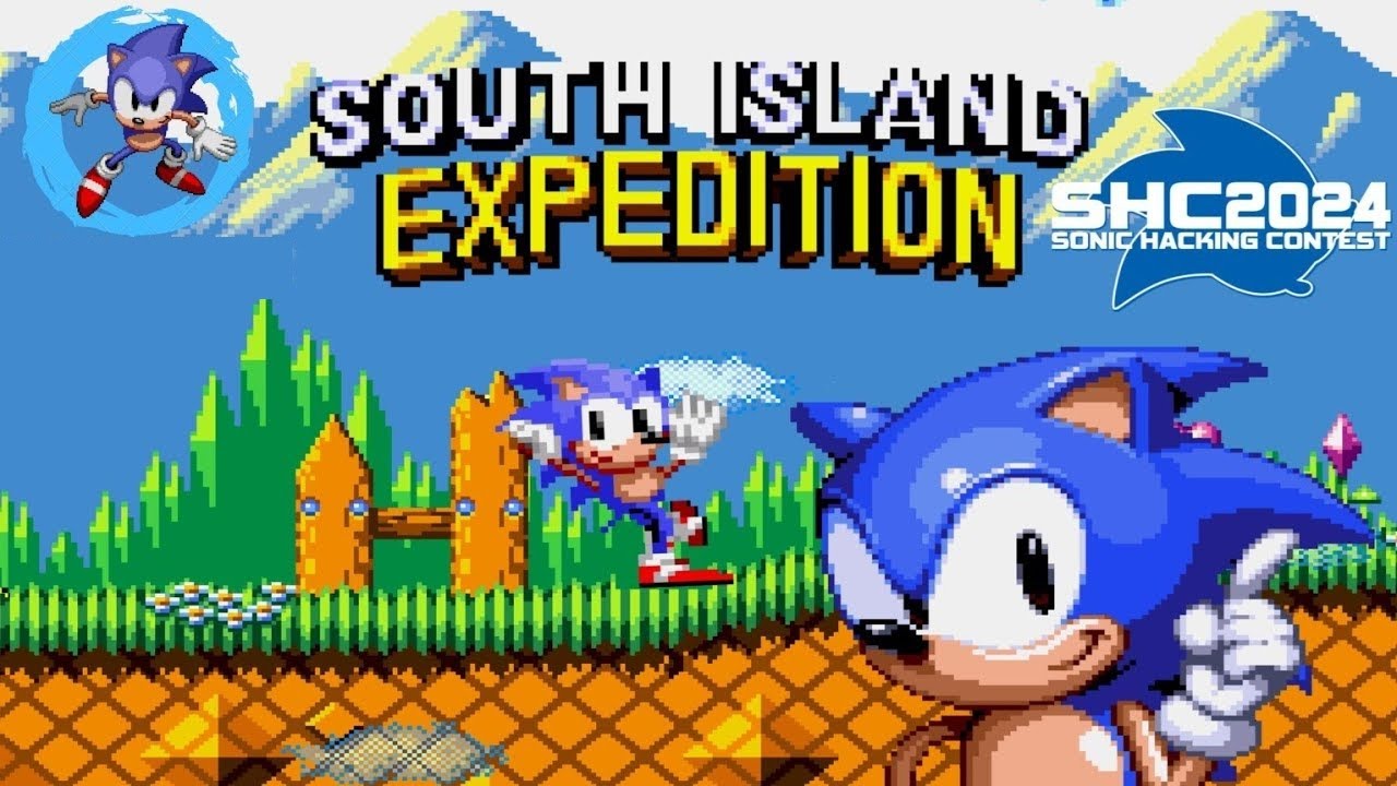 Sonic The Hedgehog South Island Expedition | Real Mega Drive 1 Hardware ...