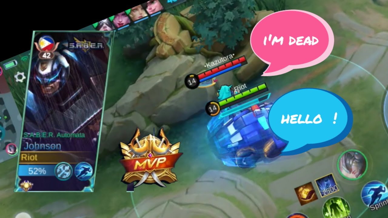 JOHNSON LEGENDARY MAGE | BASIC DRIVING | SOLO RANK GAME | ~ Mobile ...