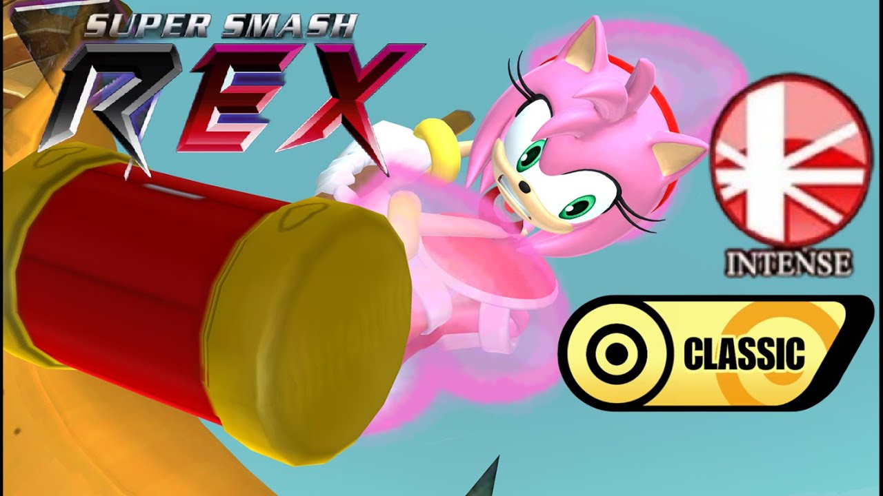Super Smash REX Gameplay - Classic Mode with Amy (Intense) - YouTube