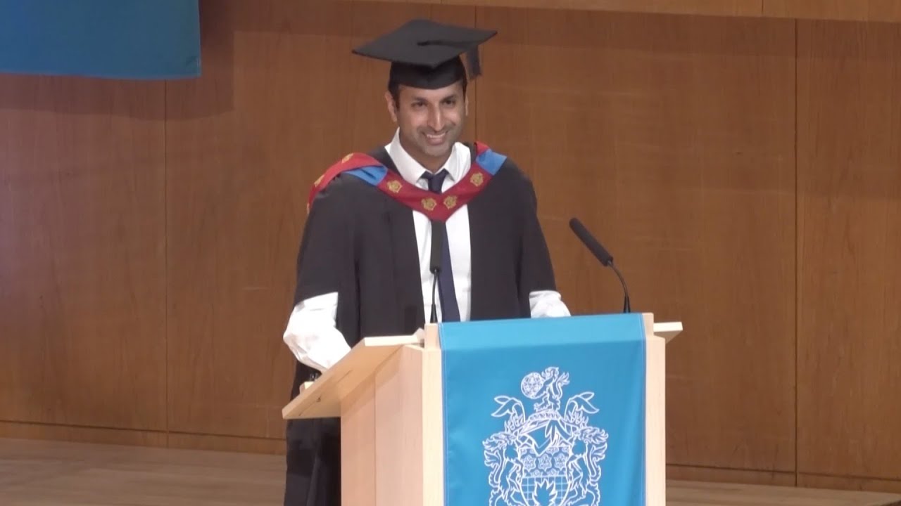 Abid Khan's Graduation Speech for MMU 'Class of 2022' - YouTube