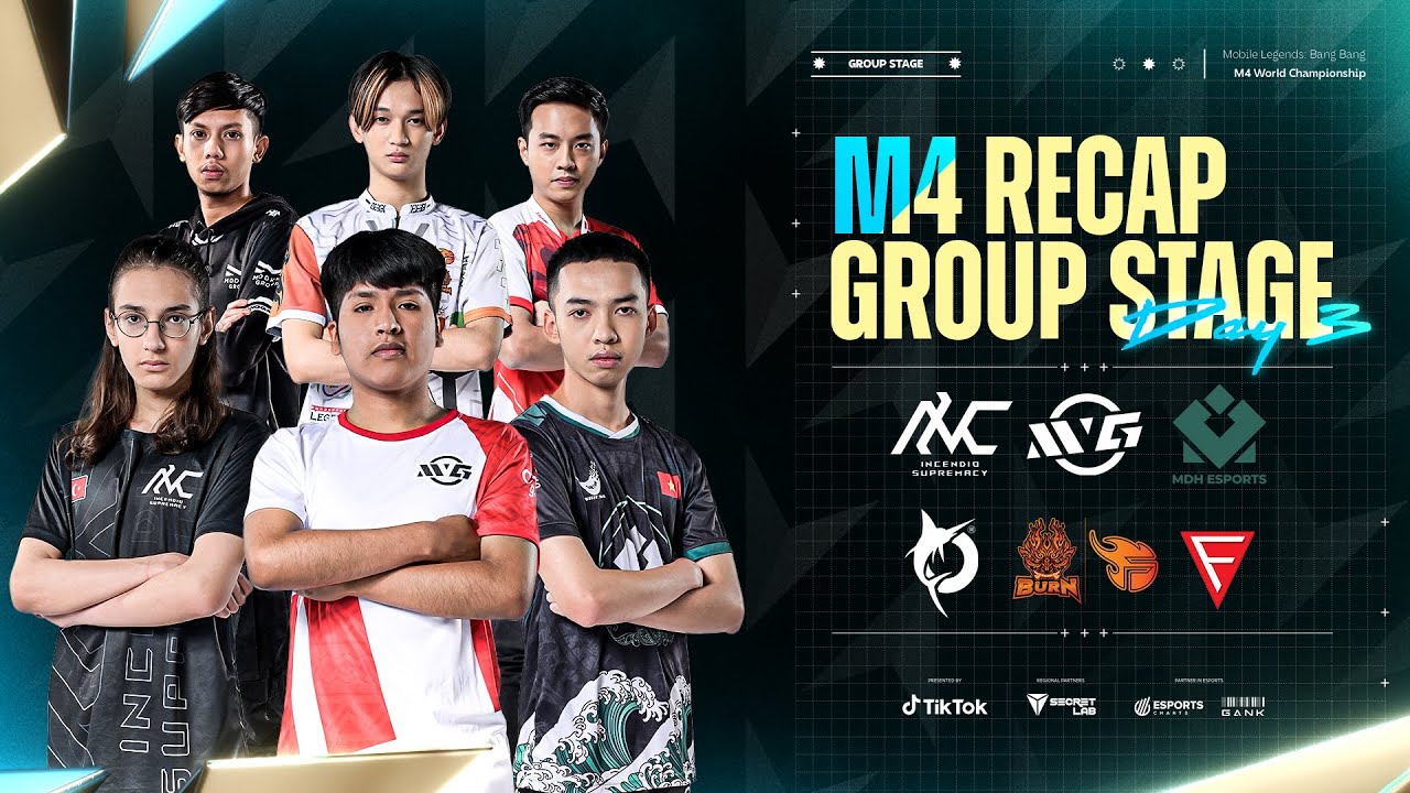 M4 GROUP STAGE DAY 3 RECAP | M4 World Championship #DareToBeGreat # ...
