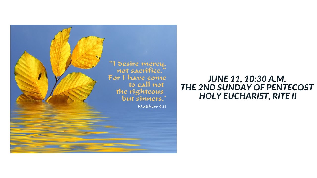 St. John's Episcopal Church -Trinity Sunday - June 11, 2023 - YouTube