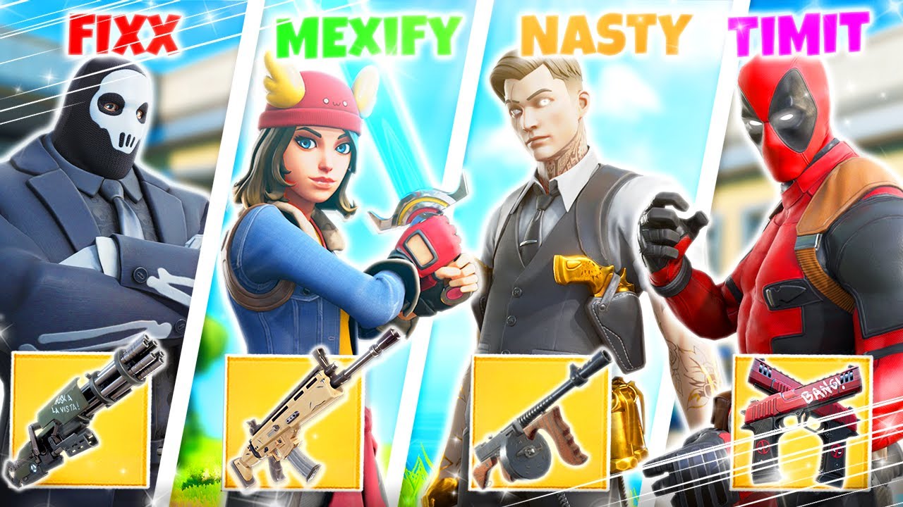 DER MYTHISCHE BOSS SQUAD in FORTNITE! - YouTube