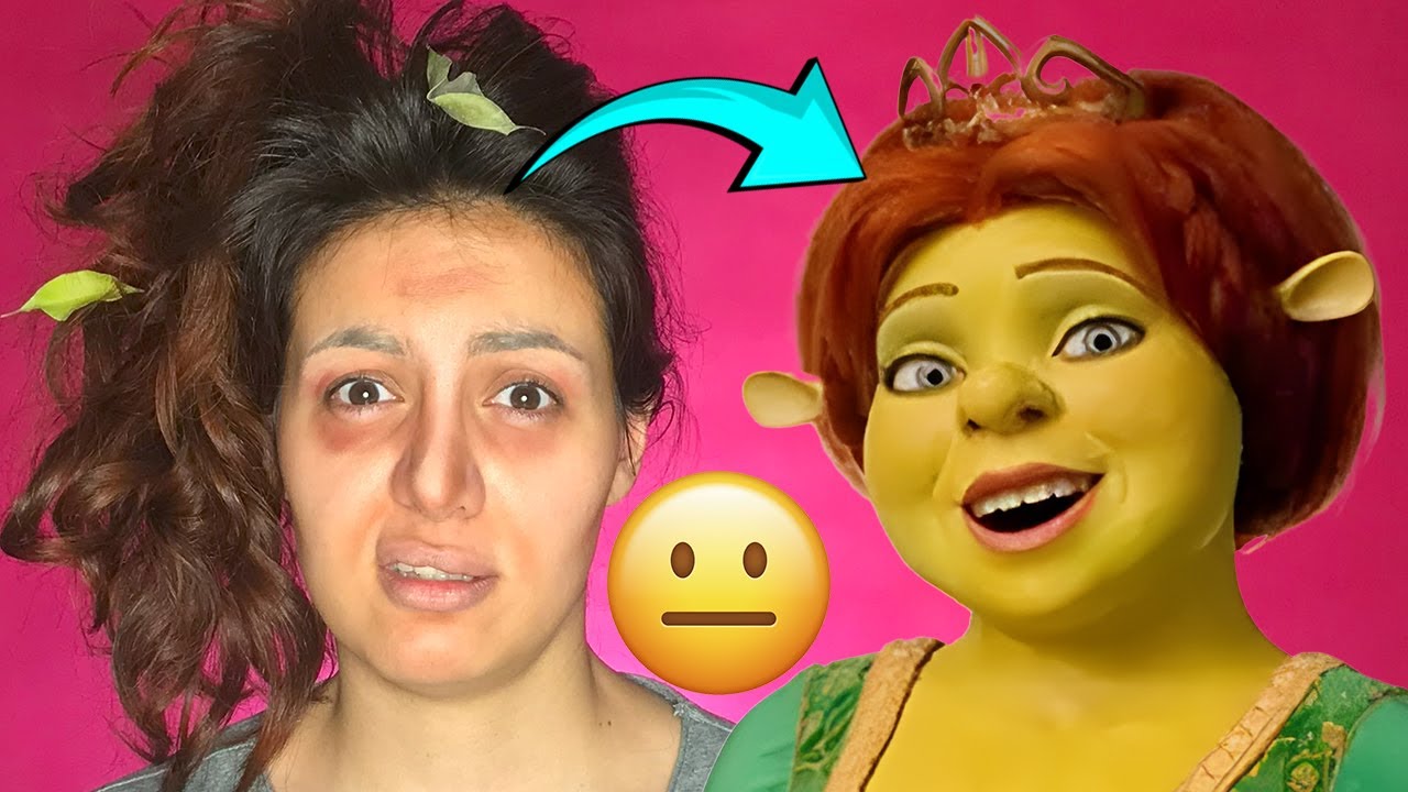 Homeless to FIONA in 15 Min! 💚👹 (Shrek 5 Leaked Makeup) # ...