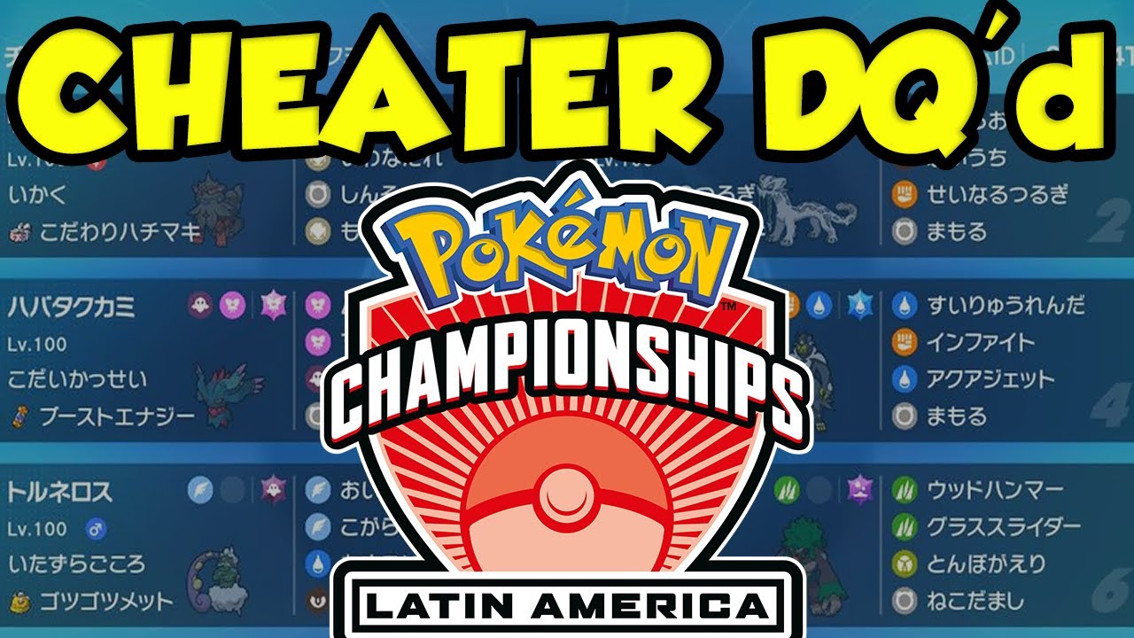 VGC 2024 CHEATER DISQUALIFIED AT POKEMON LAIC! Pokemon Championship ...