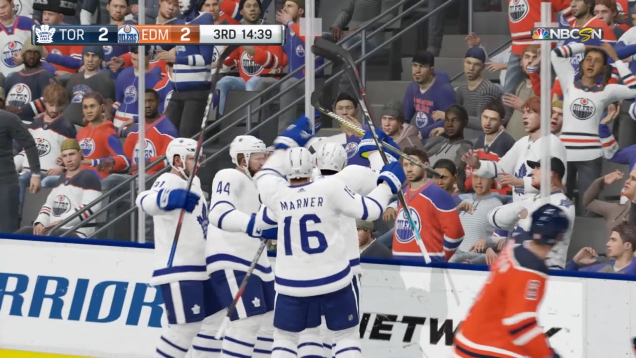 NHL 19 - Toronto Maple Leafs Vs Edmonton Oilers Gameplay - NHL Season ...