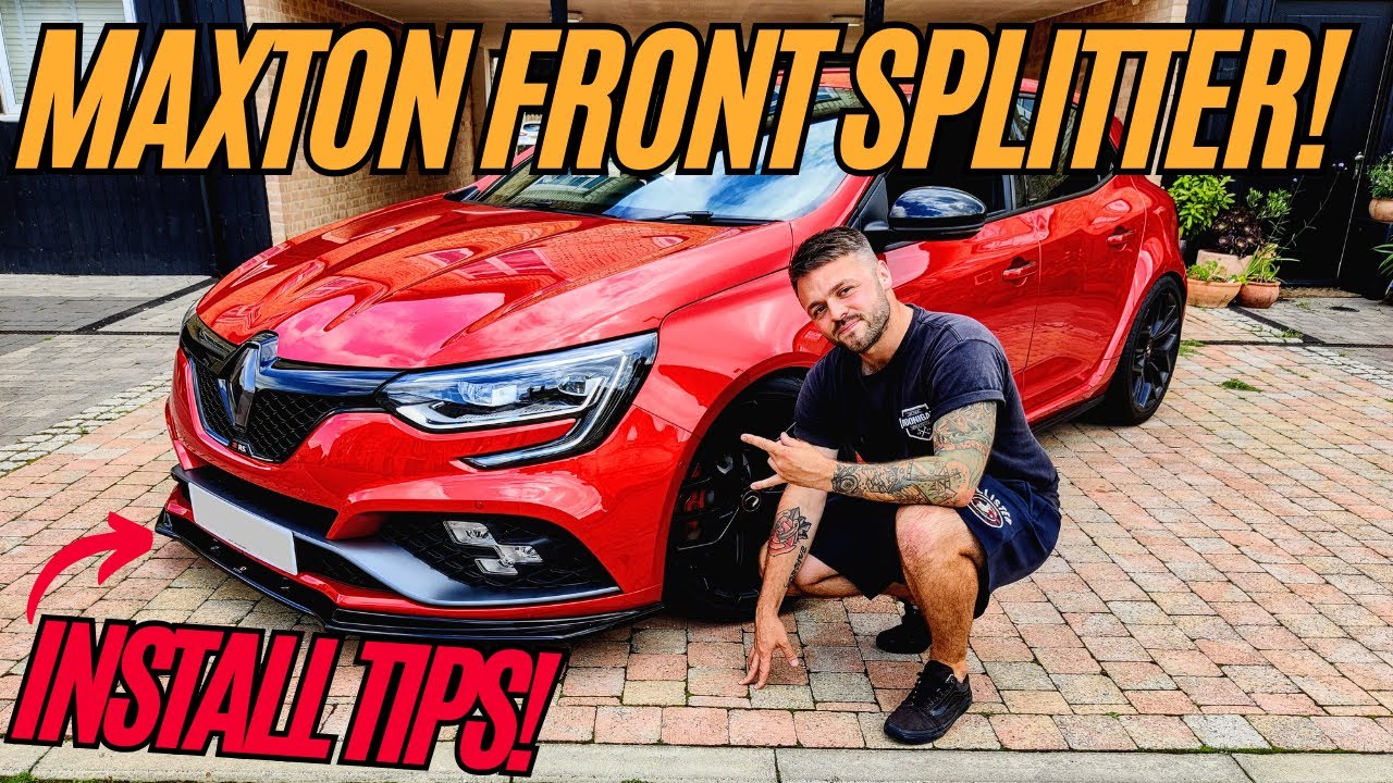 THE MAXTON DESIGNS FRONT SPLITTER LOOKS TOO GOOD!! + BIG announcement ...