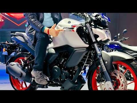 2024 Yamaha FZ-S Fi V4 DLX Ice Fluo Vermillion White : India Launch ...