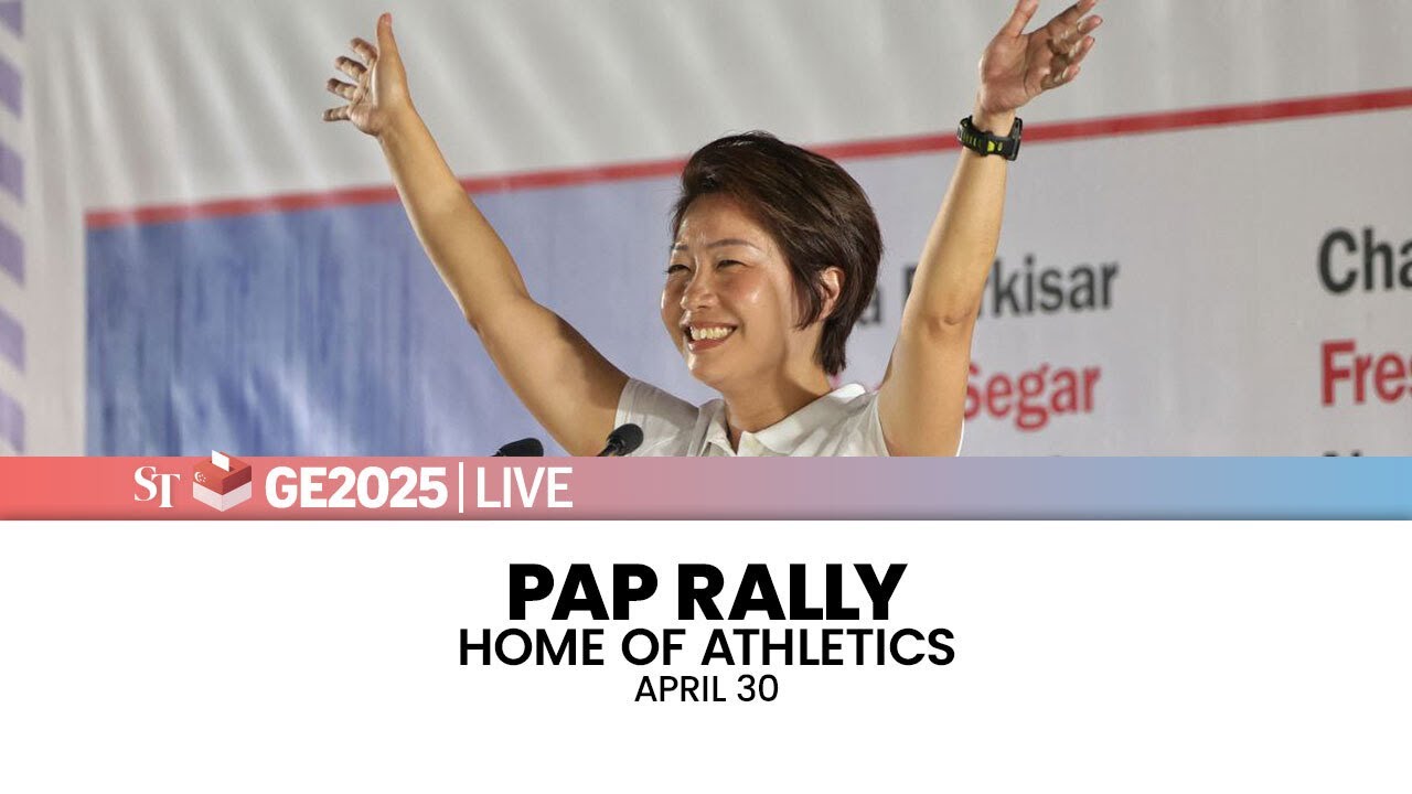 [LIVE] PAP rally at Home of Athletics | Mountbatten SMC | April 30 ...