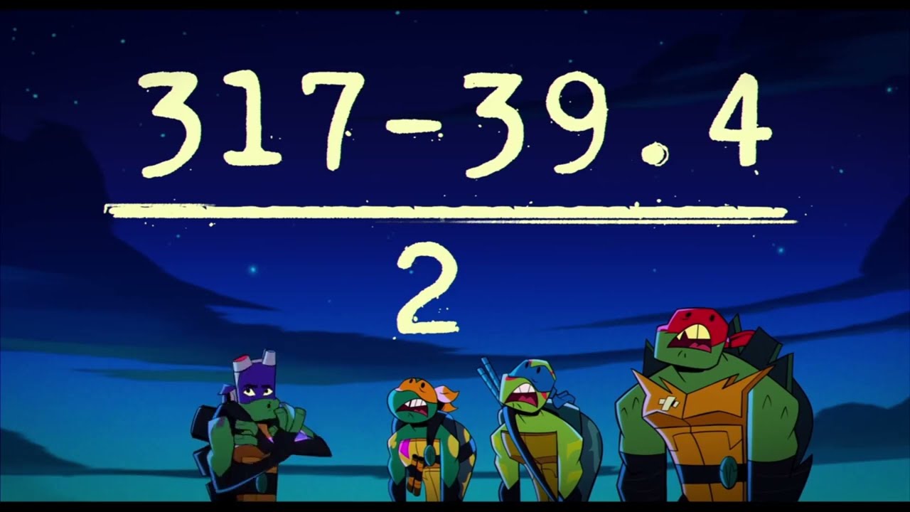 Rise of the Teenage Mutant Ninja Turtles The Movie Scene Math - YouTube
