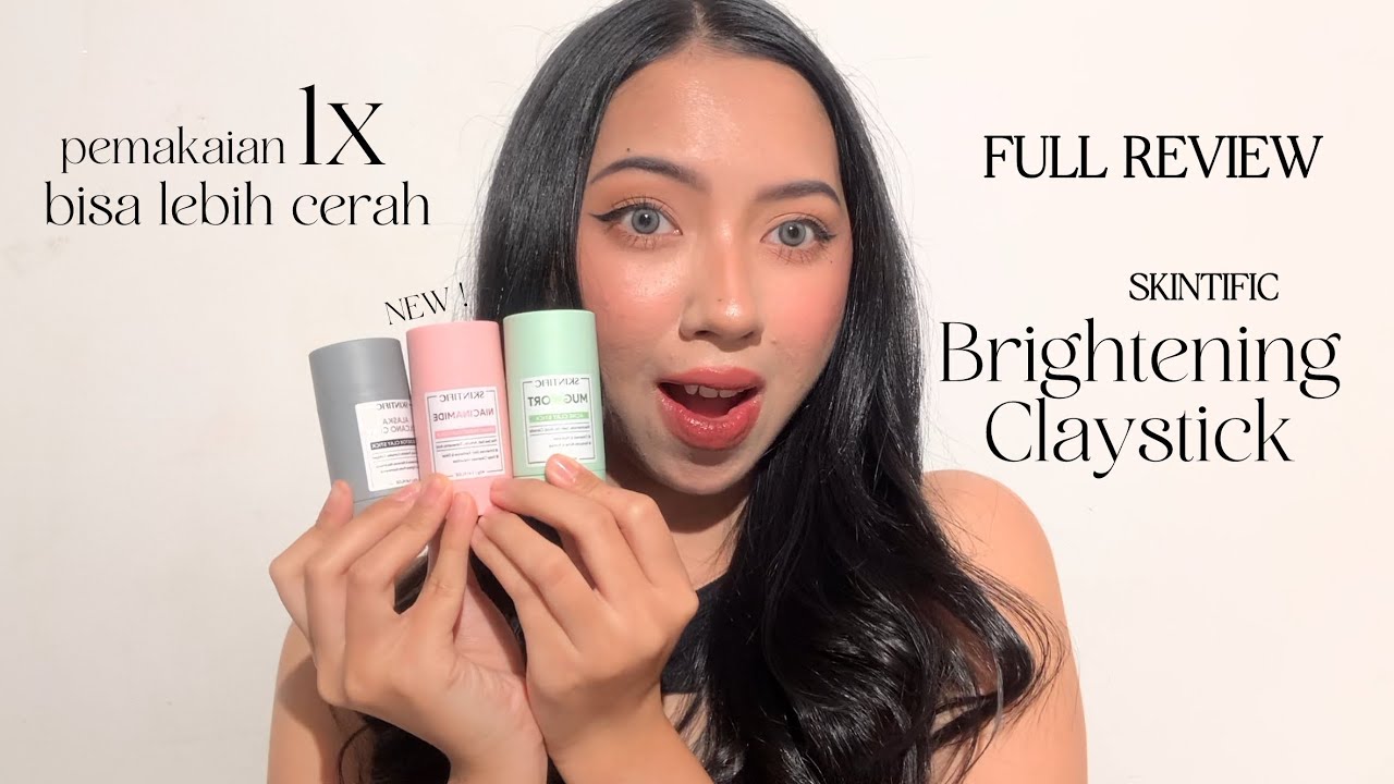 FULL REVIEW Skintific Brightening Claystick - YouTube