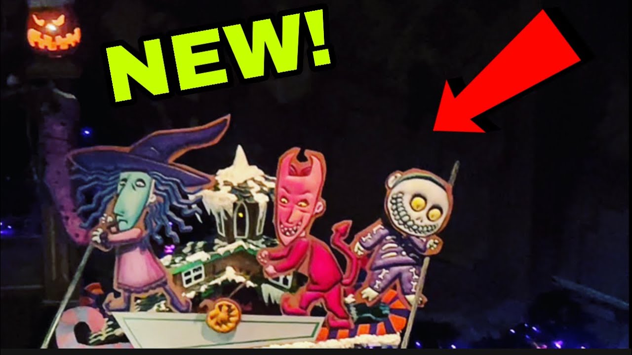 NEW Haunted Mansion Holiday at Disneyland 2022! | NEW Gingerbread House ...