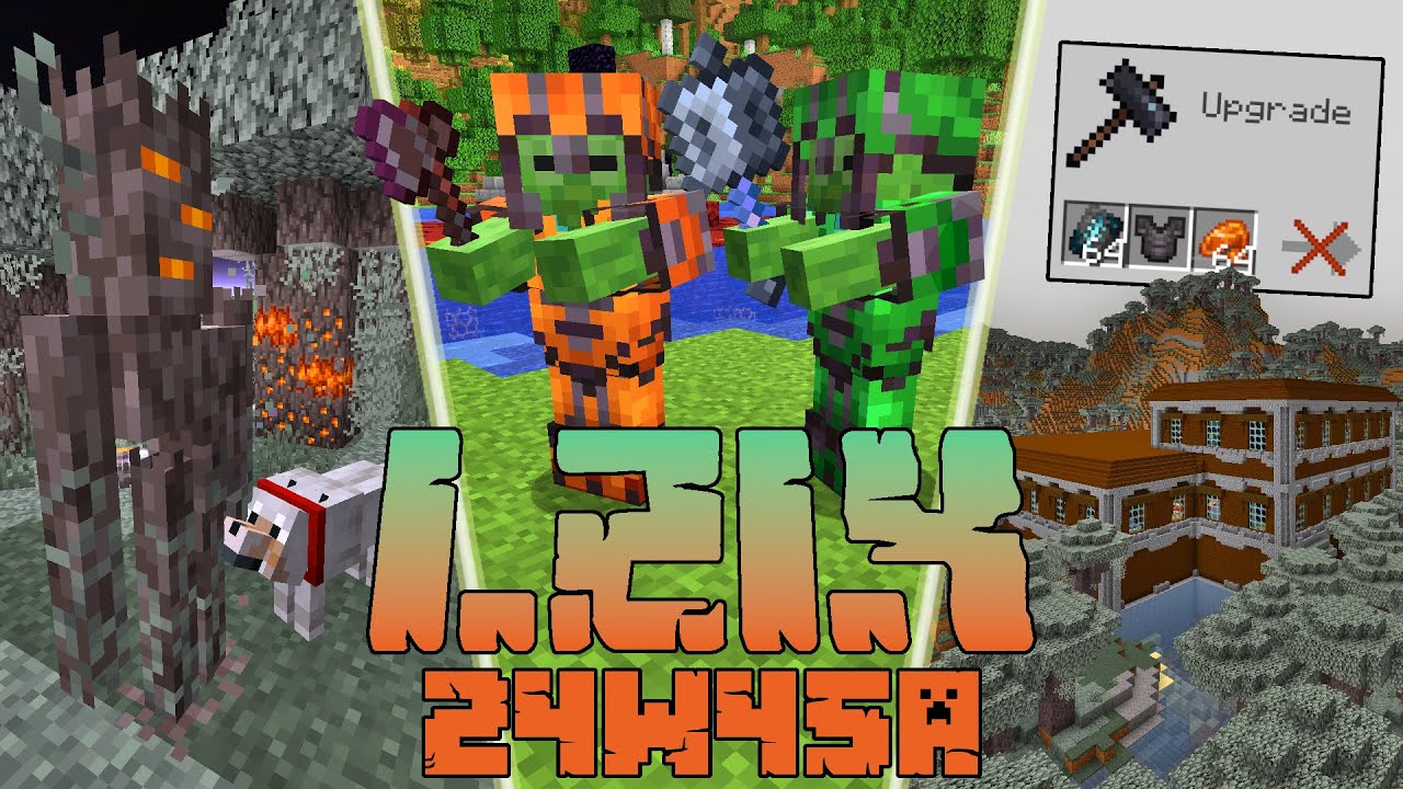 Minecraft 1.21.4: [Snapshot 24w45a] Co Nowego? NOWE, A NIE DZIAŁA XD ...