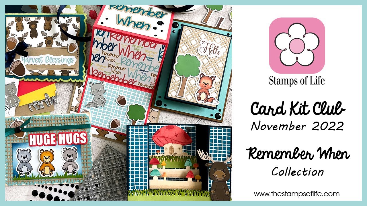 Wow! The Stamps of Life November 2022 Card Kit Is Here! - YouTube