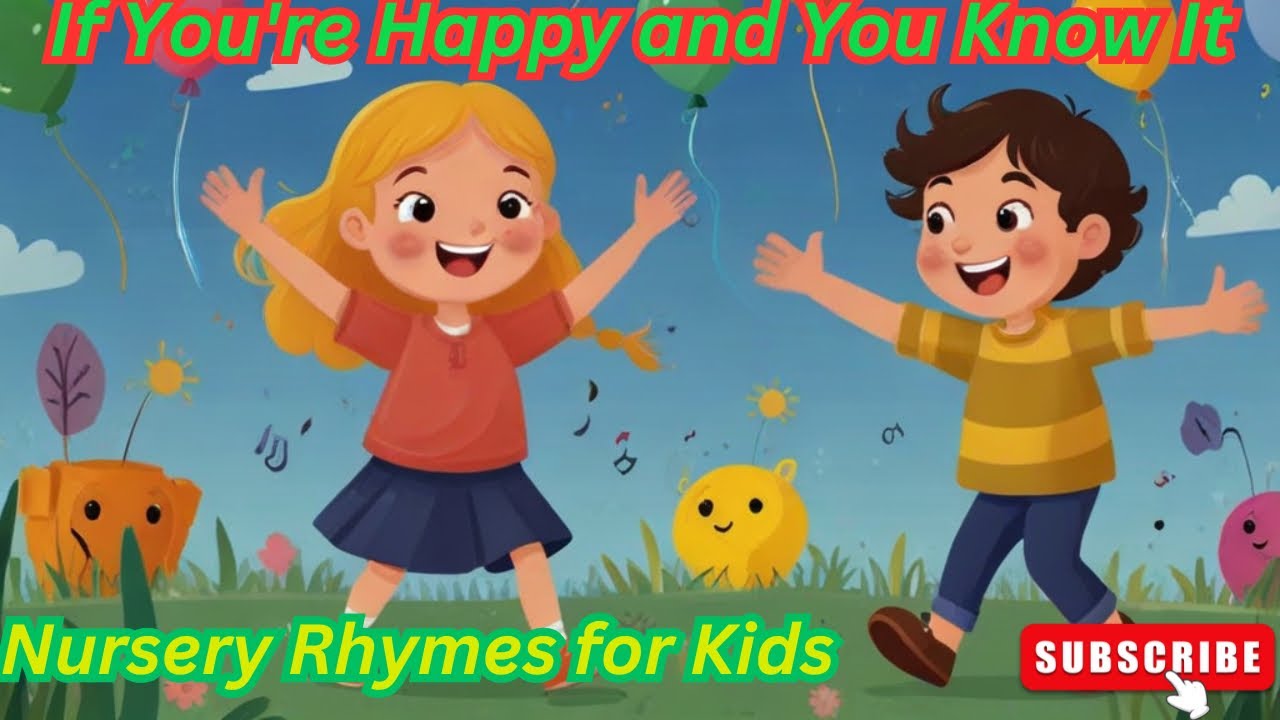 If You're Happy and You Know It - Nursery Rhymes for Kids 🧒 - YouTube
