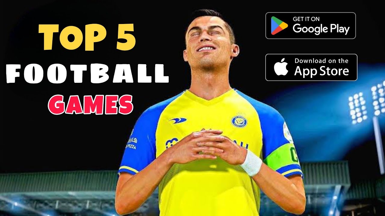 TOP 5 AMAZING FOOTBALL GAMES FOR MOBILE 🤩 [ android | ios ] | HIGH ...