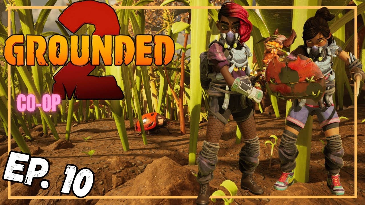 WOLF SPIDER! AHHH! | Grounded 2 Early Access | Co-op Playthrough | Lets ...