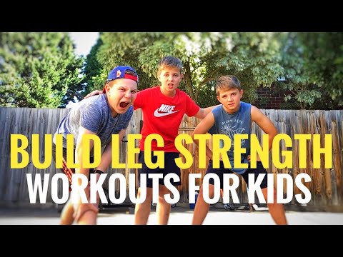 Leg workout for kids ( no equipment ) - YouTube